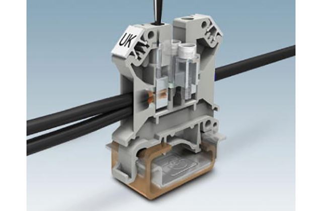 CAU DAU DAY UK 3N - 3001501, CẦU ĐẤU DÂY CHO DÂY 2.5mm2 UK 3N - 3001501 ...