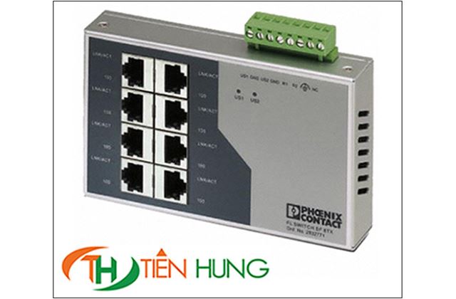 BỘ CHUYỂN ĐỔI MẠNG 8 CỔNG - INDUSTRIAL ETHERNET SWITCH 8 PORTS - FL ...
