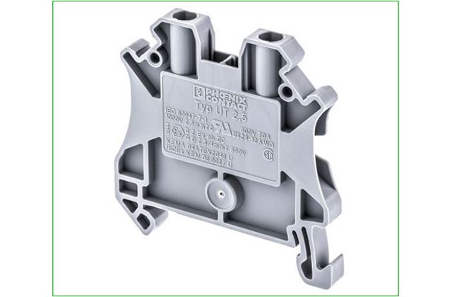 ĐẠI LÝ PHOENIX CONTACT VIỆT NAM, CẦU ĐẤU DÂY VẶN VÍT UT 2,5 - 3044076 ...